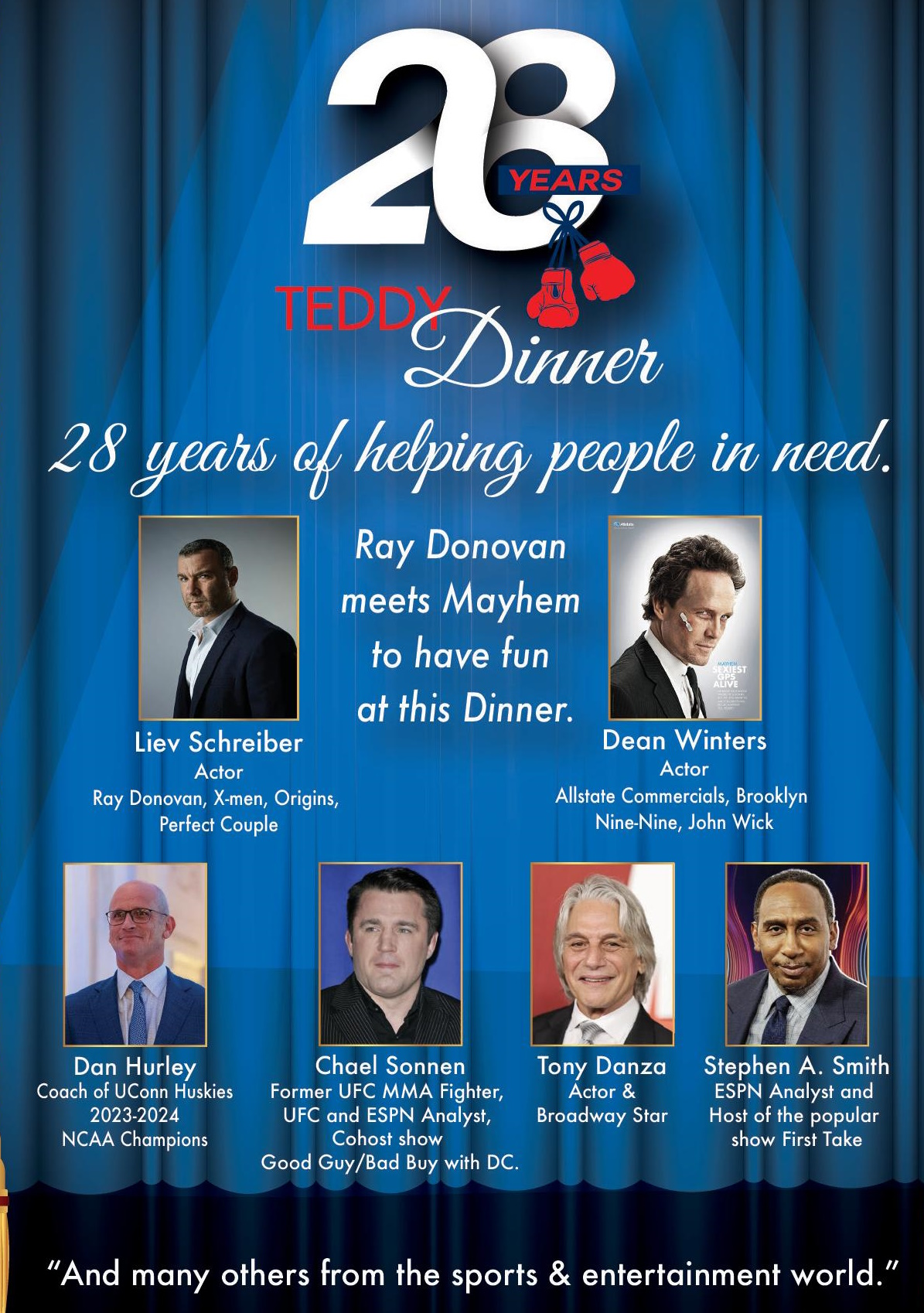 Teddy Dinner - Dr. Theodore A. Atlas Foundation